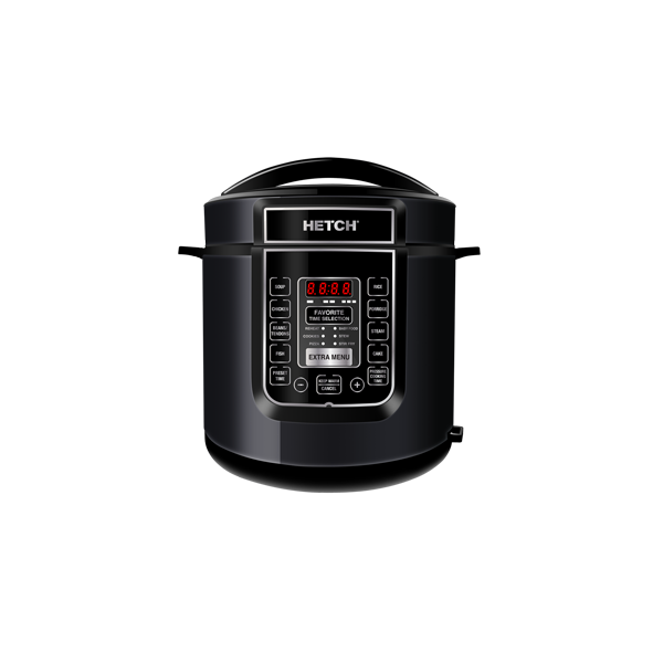 HETCH 9-in-1 Smart MultiCook Pressure Cooker & Rice Cooker (1000W/6L)